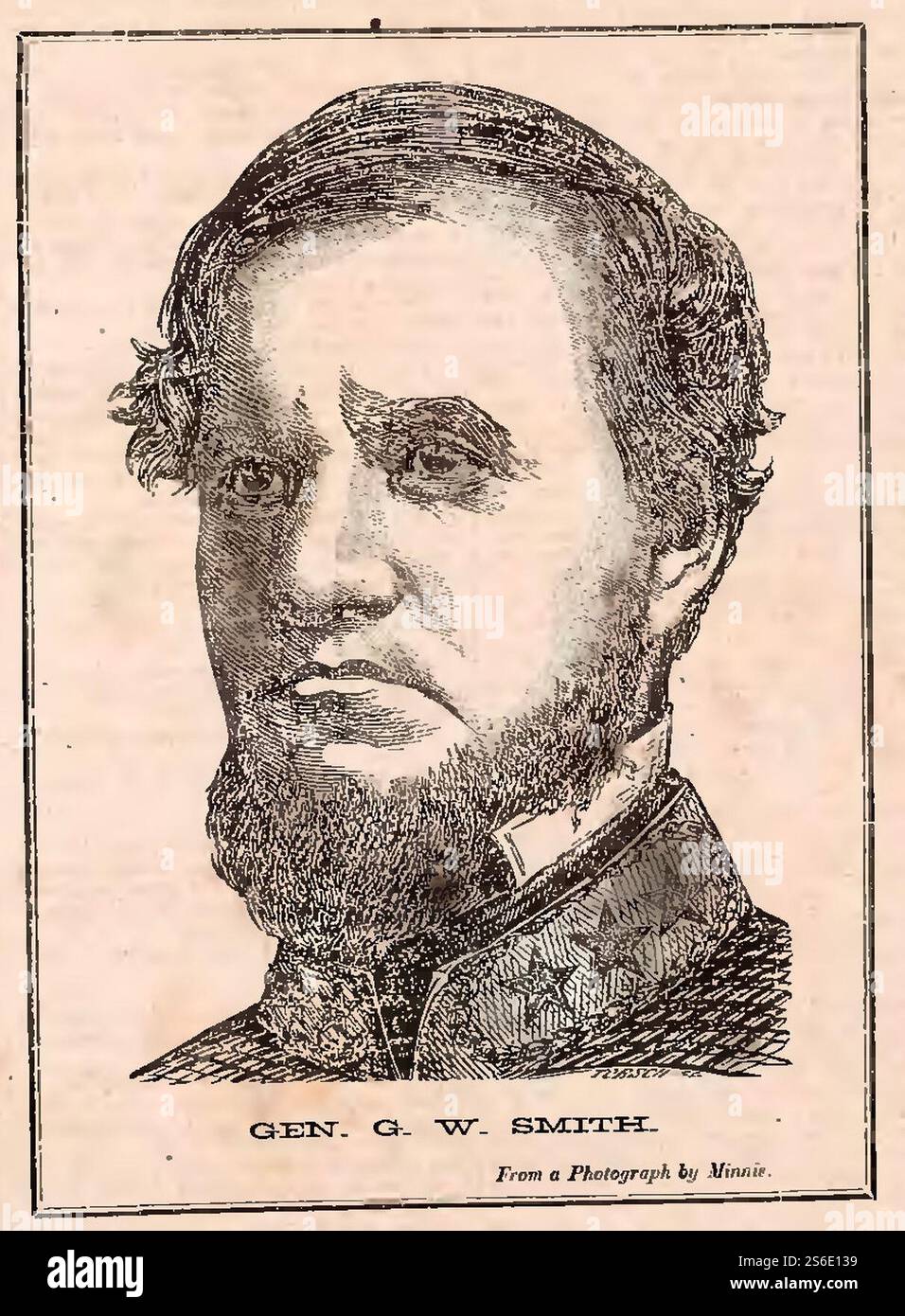 Gen. Gustavus Woodson Smith Stock Photo - Alamy