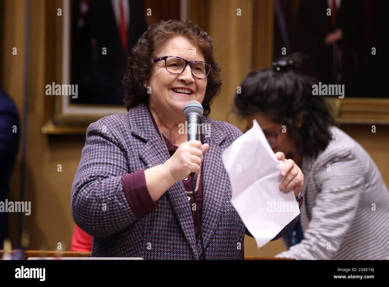 Phoenix, Arizona, USA. 15th Jan, 2025. State Senator MITZI EPSTEIN ...