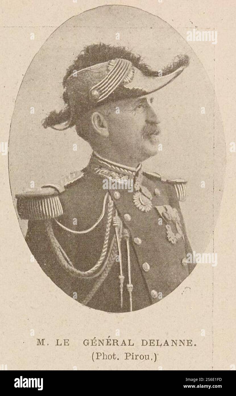 General Alfred Delanne Stock Photo - Alamy