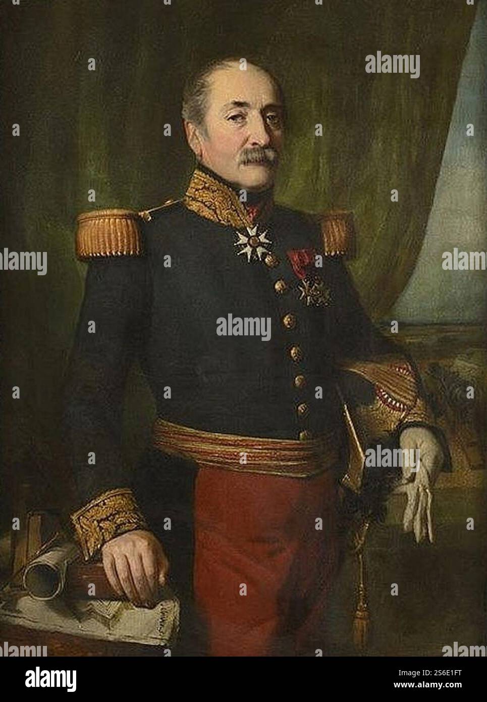 General Charles de Bouteiller (1786-1850 Stock Photo - Alamy