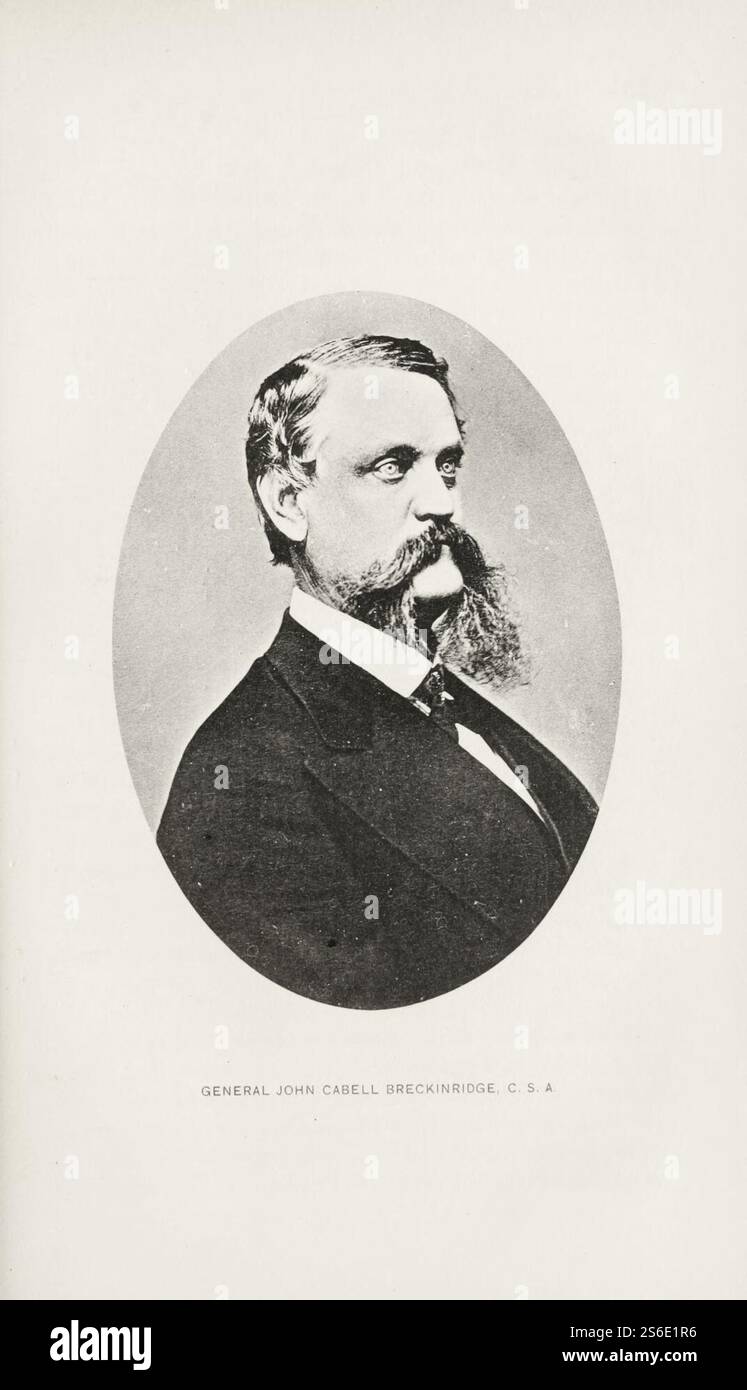 General john cabell breckinridge hi-res stock photography and images ...