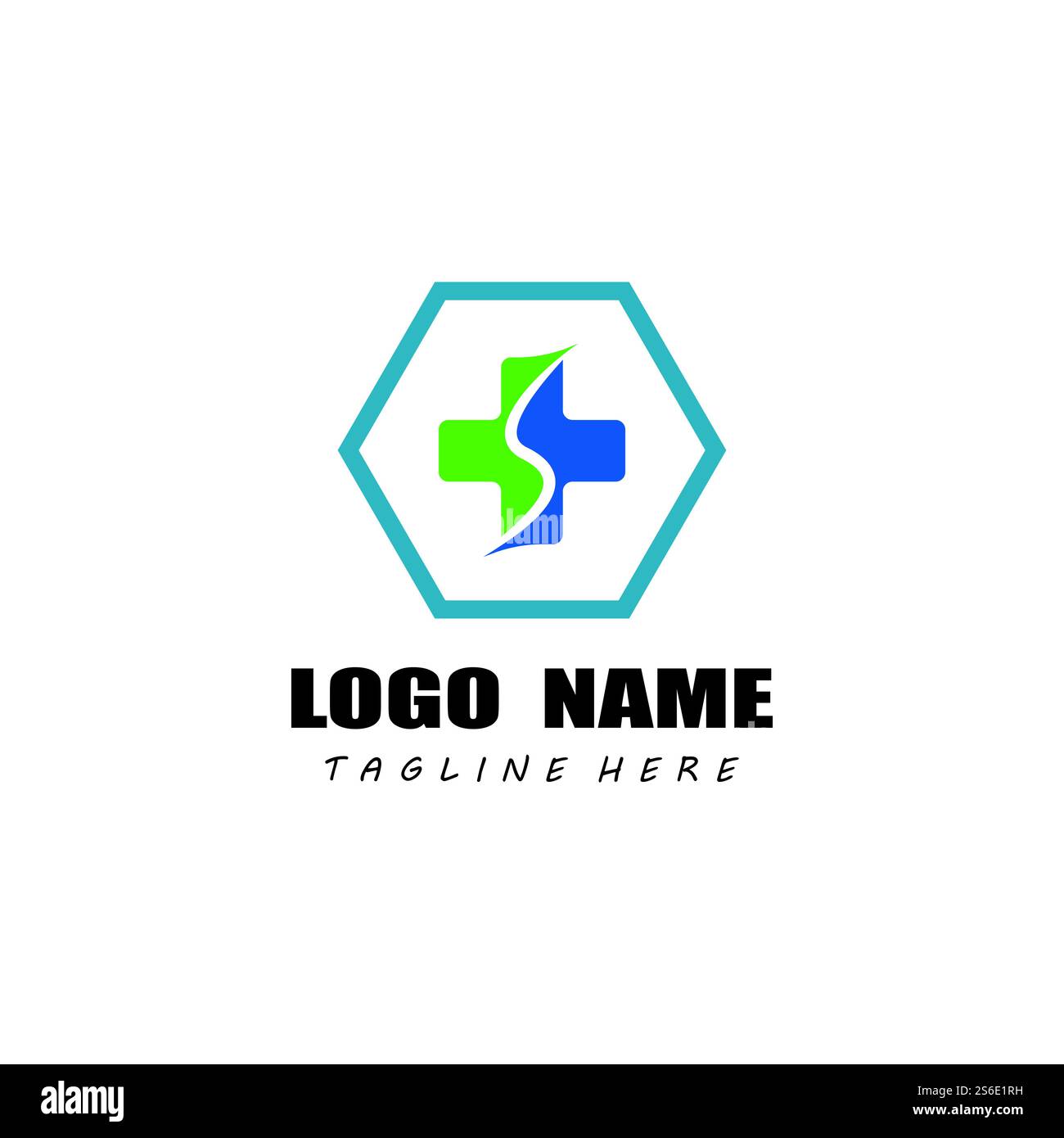 Cross medical Logo Template vector symbol nature Stock Vector Image ...