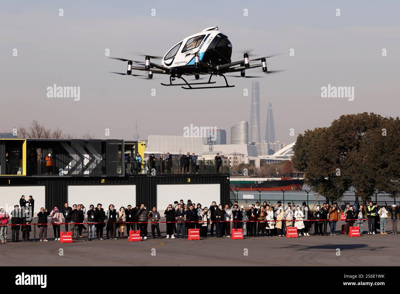 Shanghai,China.16th January 2025. EHang's EH216-S Pilotless electric ...
