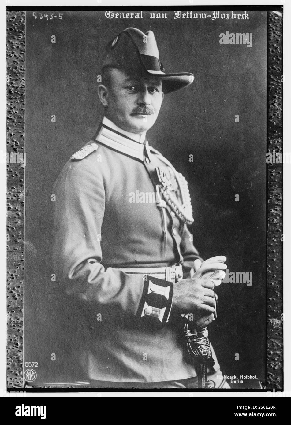 General Paul von Lettow-Vorbeck Stock Photo - Alamy