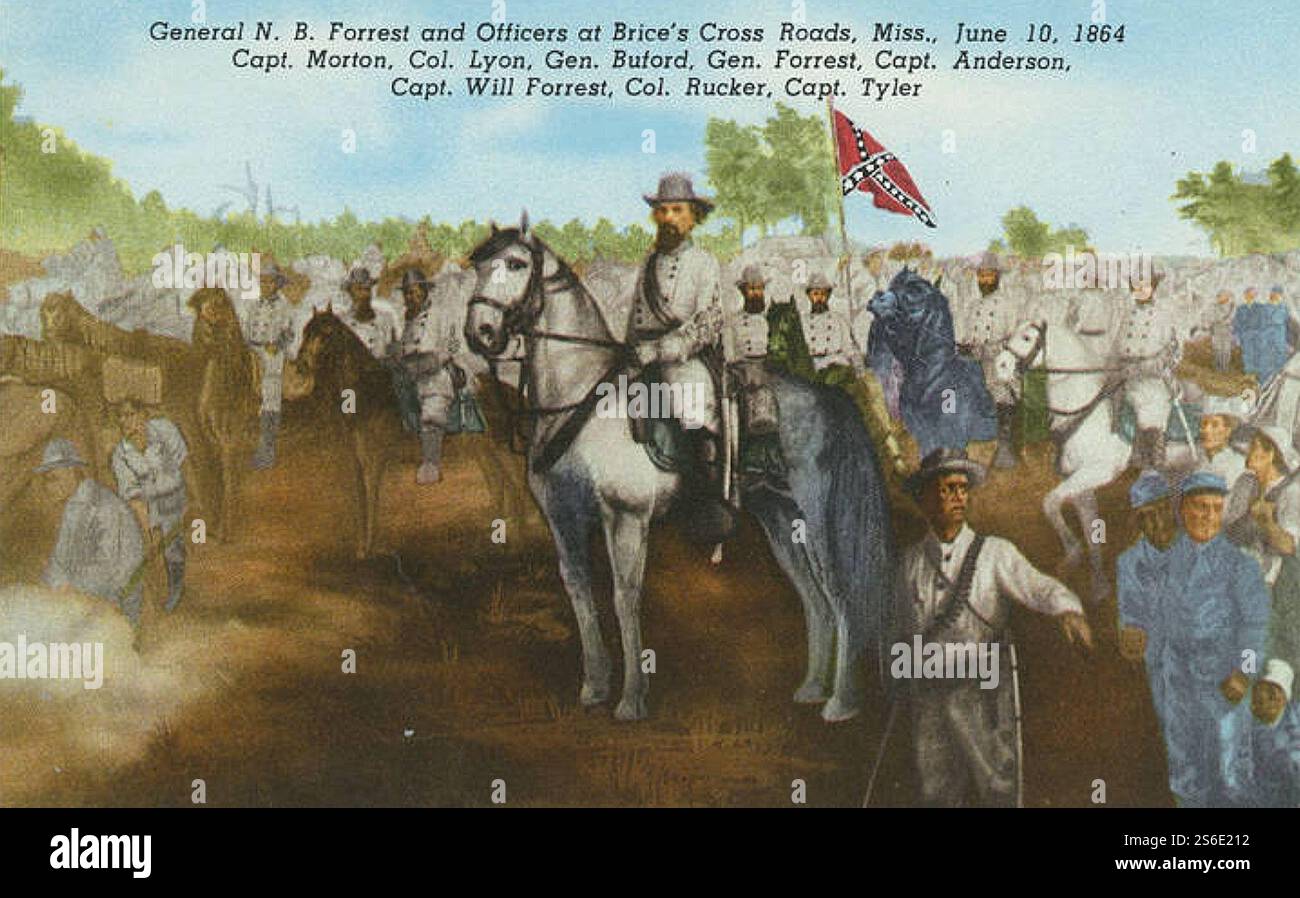 General n b forrest hi-res stock photography and images - Alamy