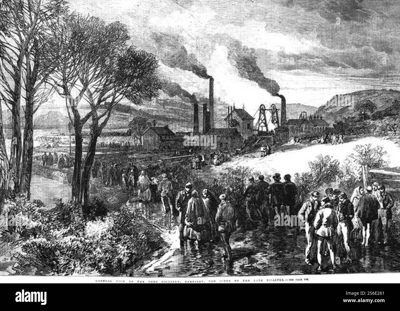 General View of the Oaks Colliery, Barnsley, the Scene of the Late ...