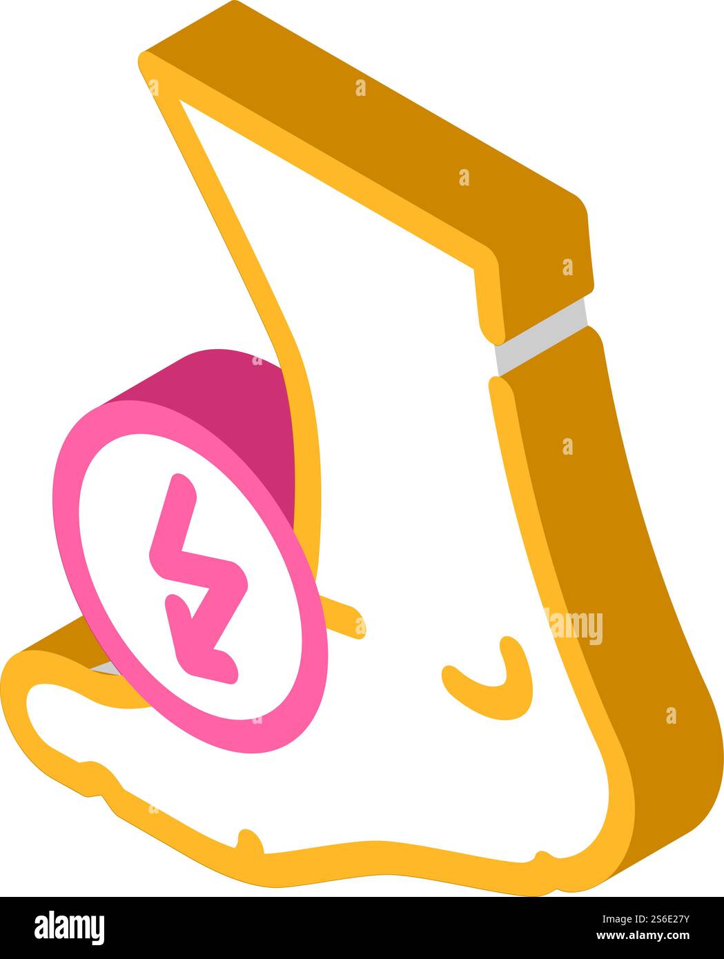 leg cutting ache when walking isometric icon vector. leg cutting ache ...