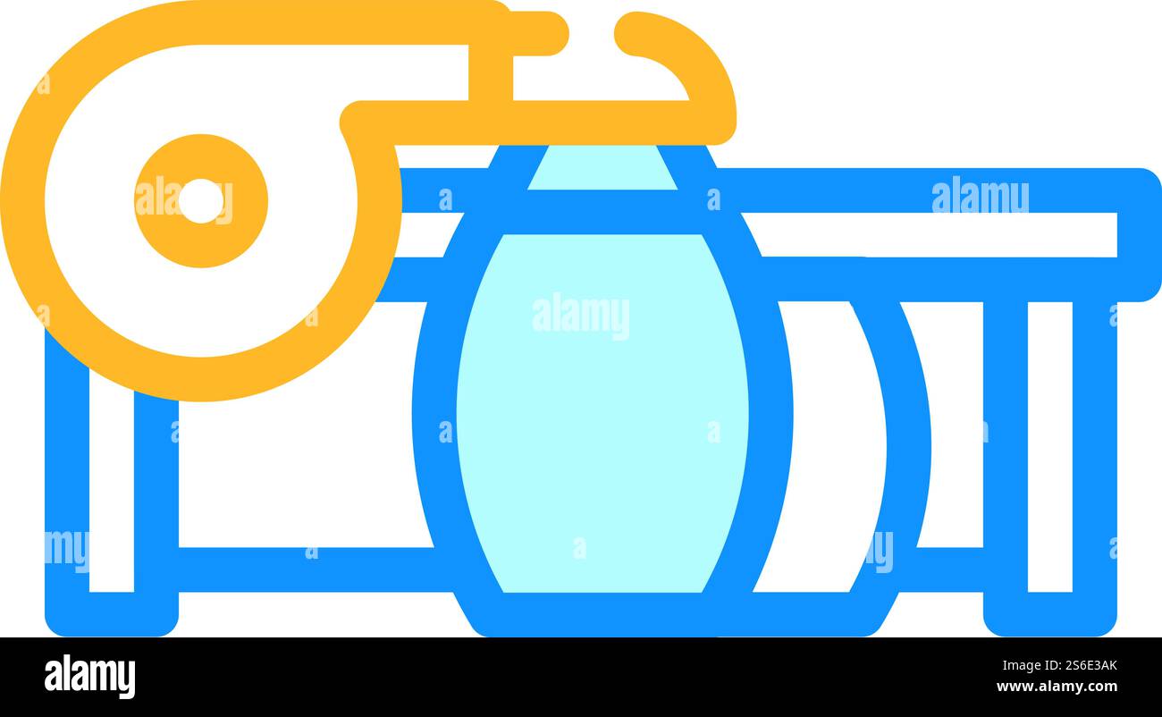 suction units color icon vector. suction units sign. isolated symbol ...