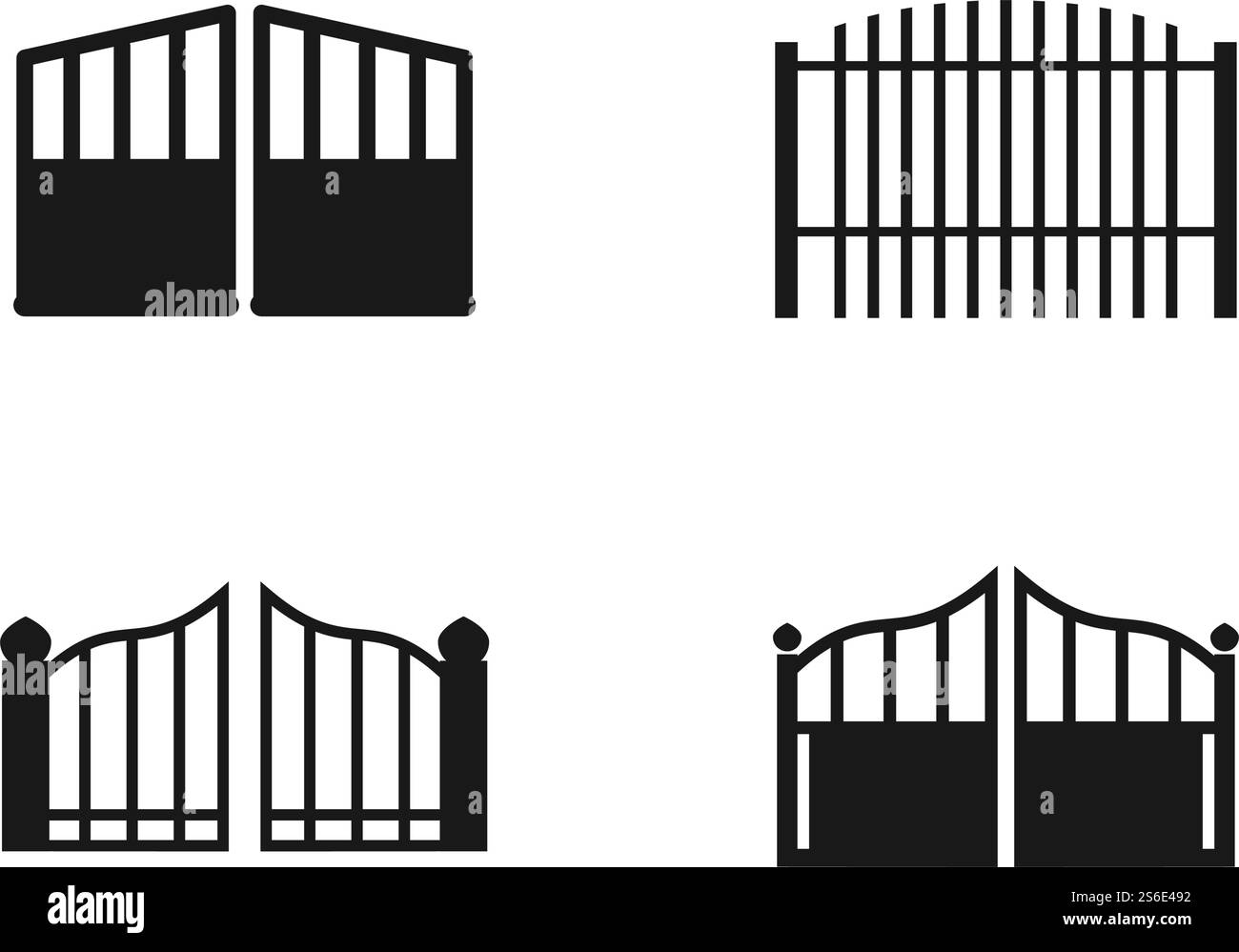 Old park gate house Cut Out Stock Images & Pictures - Alamy