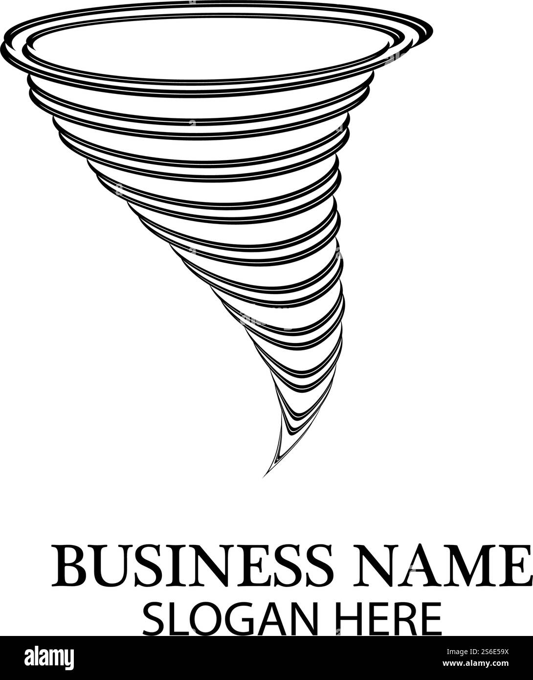 Tornado logo symbol vector illustration design Stock Vector Image & Art ...