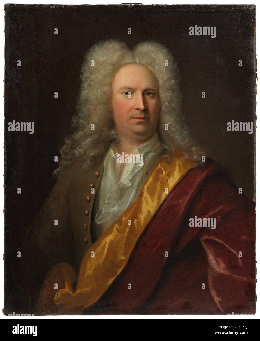 Georg Desmarées - Abraham Grill the Older Stock Photo - Alamy
