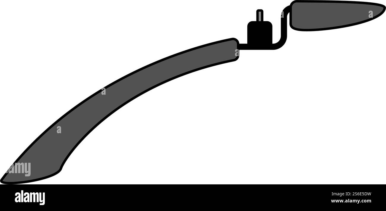 Bike Fender Icon. Editable Outline With Color Fill Design. Vector ...