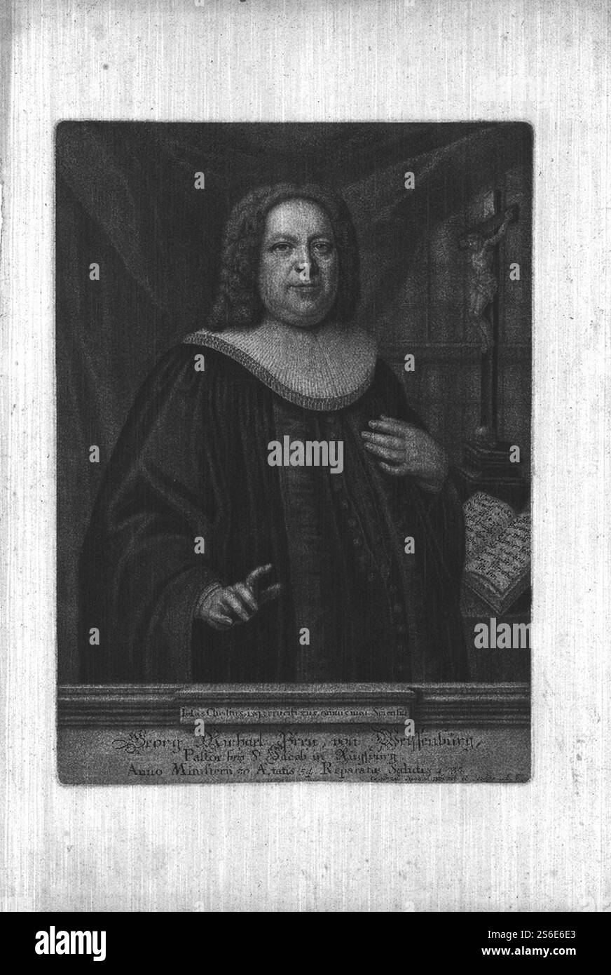 Georg Michael Preu (Gabriel Spitzel Stock Photo - Alamy