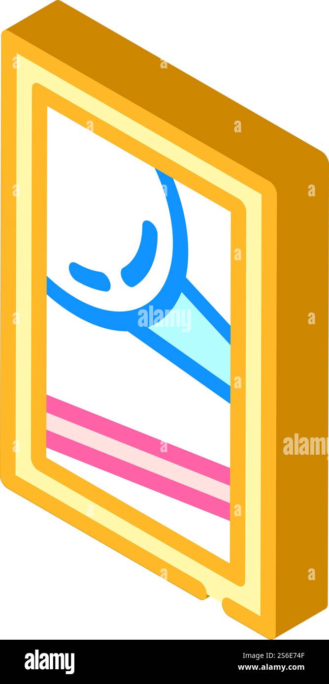 contemporary art museum exhibit isometric icon vector. contemporary art ...