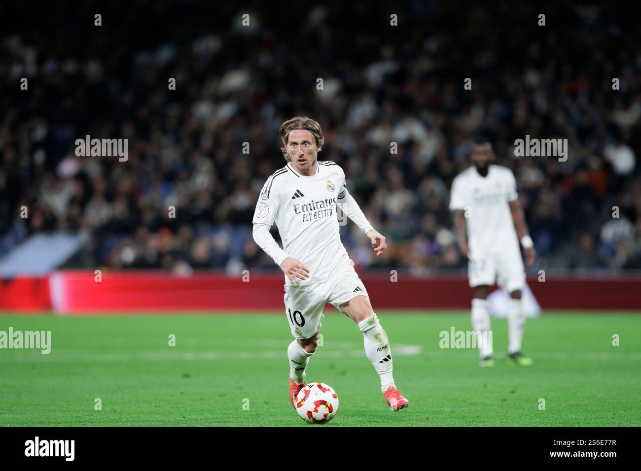Madrid, Spain. 16th Jan, 2025. Luka Modric of Real Madrid in action ...