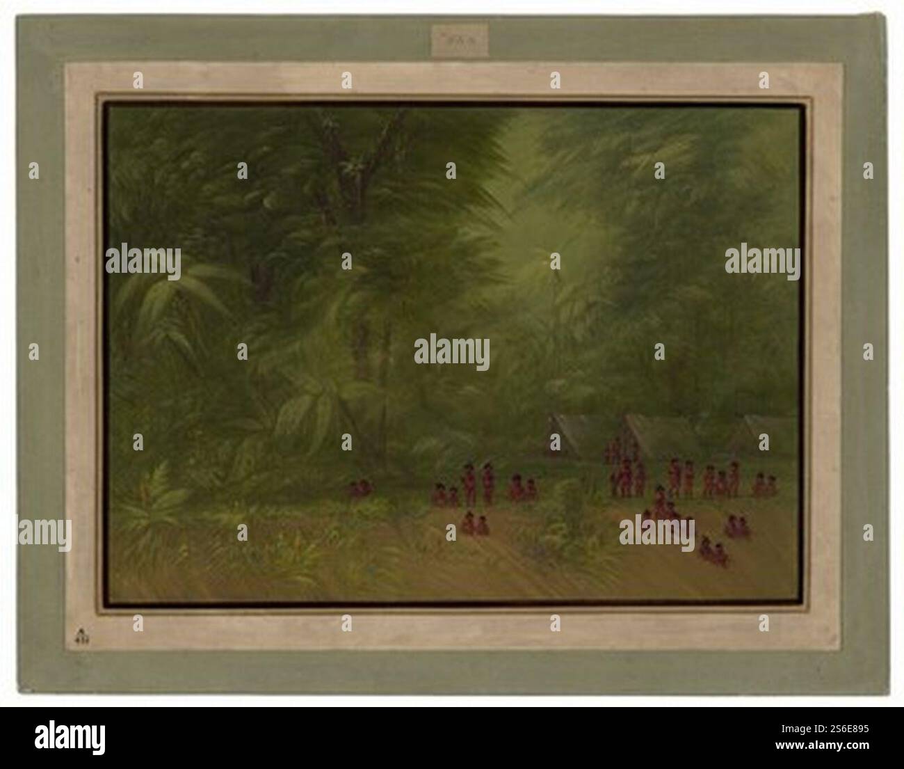 George catlin camp hi-res stock photography and images - Alamy