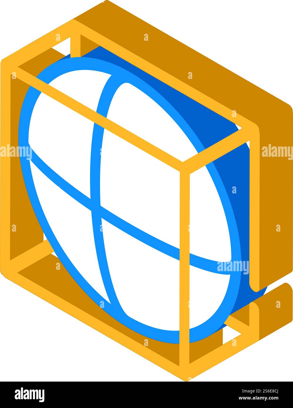 complex details isometric icon vector. complex details sign. isolated ...