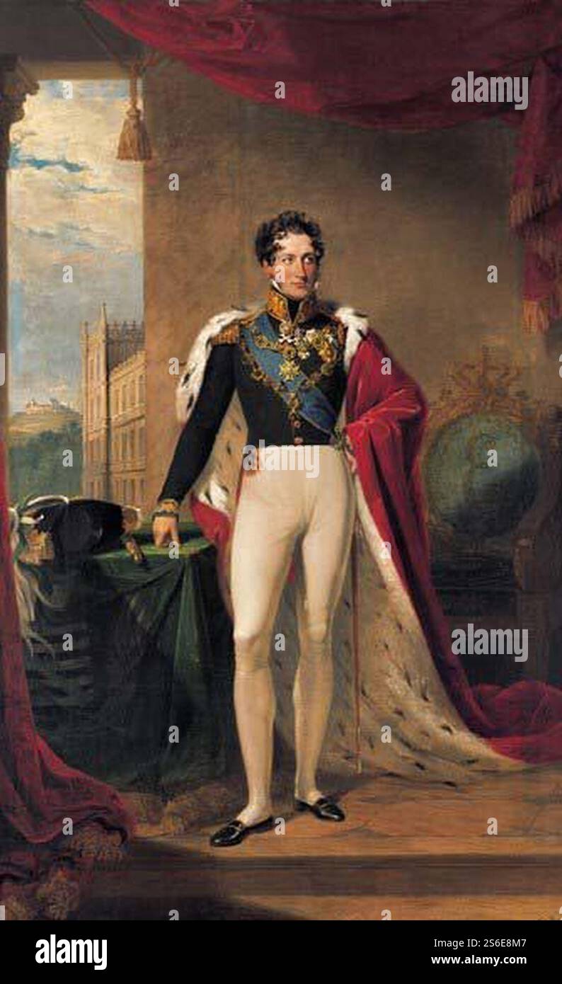 George Dawe - Duke Ernst III of Saxe-Coburg-Saalfeld Stock Photo - Alamy