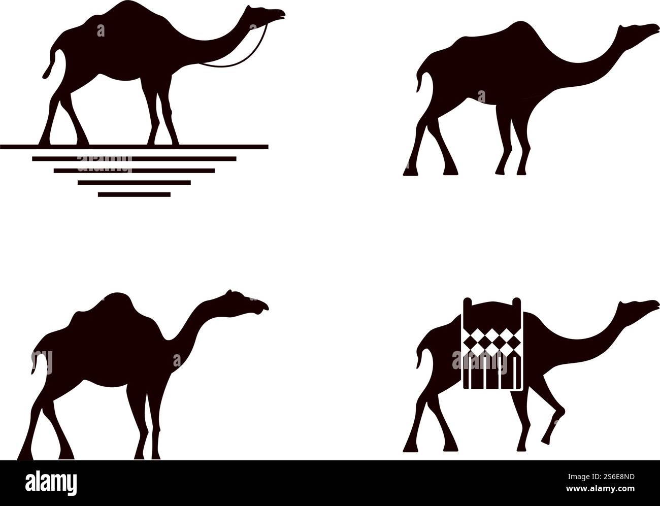 Camel illustration logo vector design Stock Vector Image & Art - Alamy