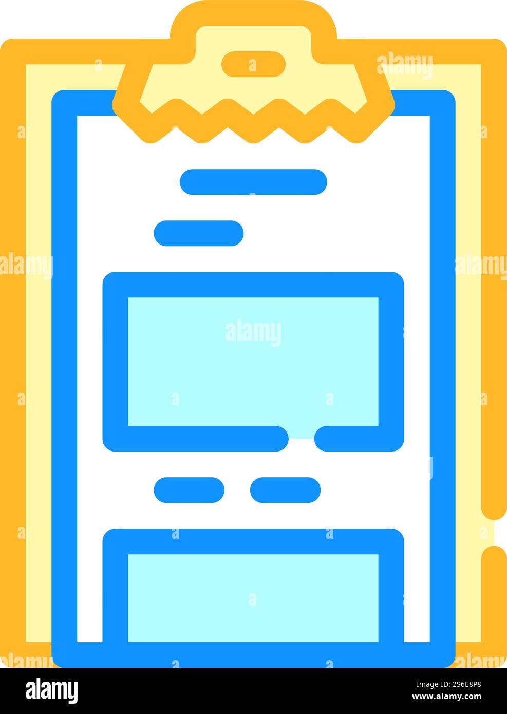 task list of call center color icon vector. task list of call center ...