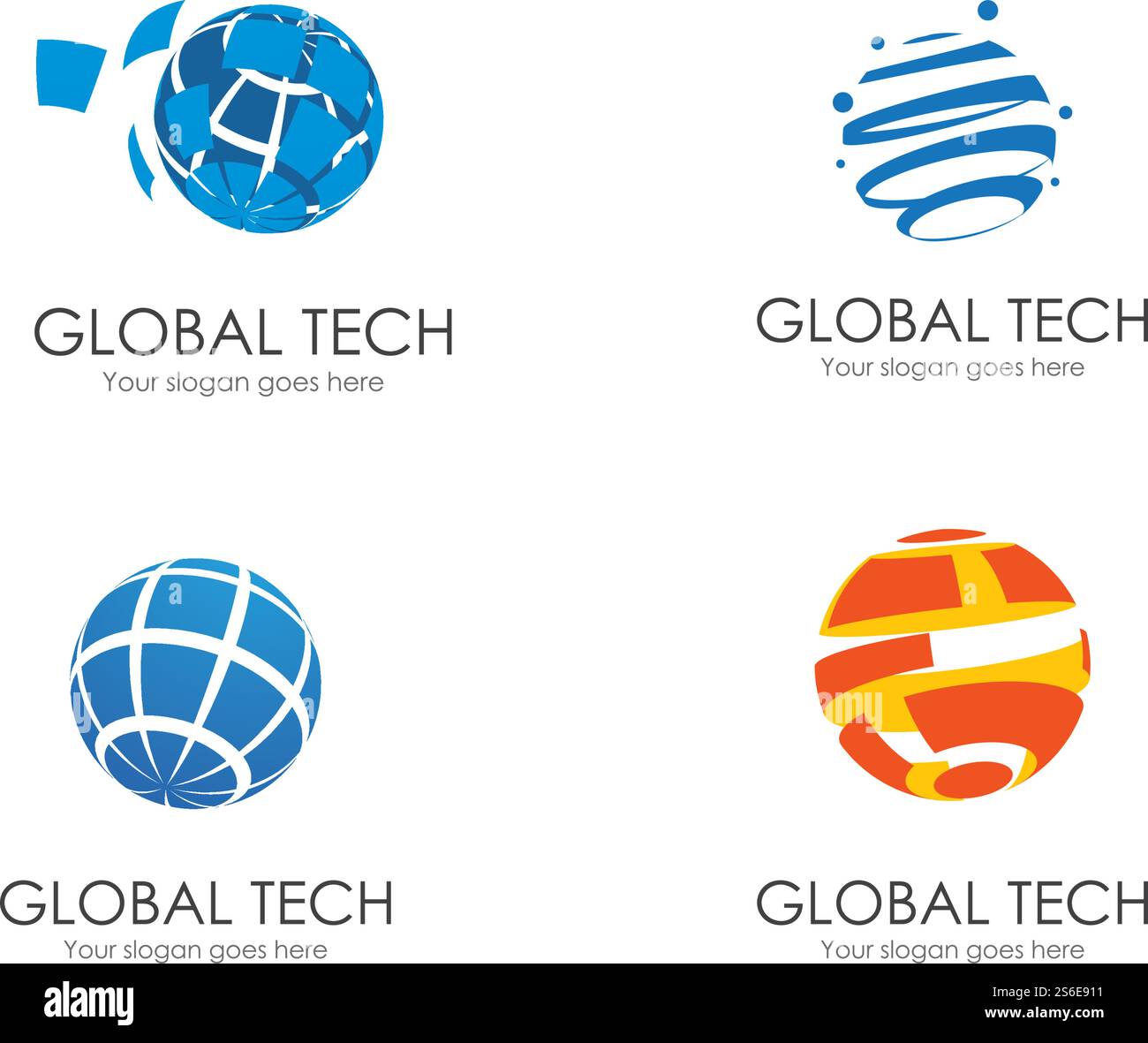 Global technology logo vector template Stock Vector Image & Art - Alamy