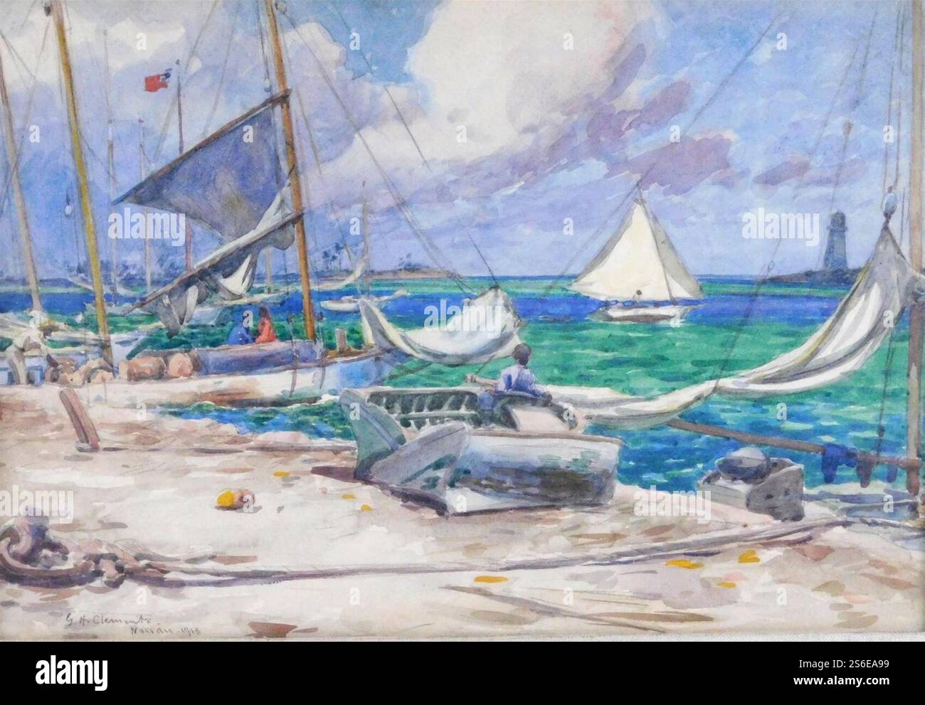 George Henry Clements Stock Photo - Alamy