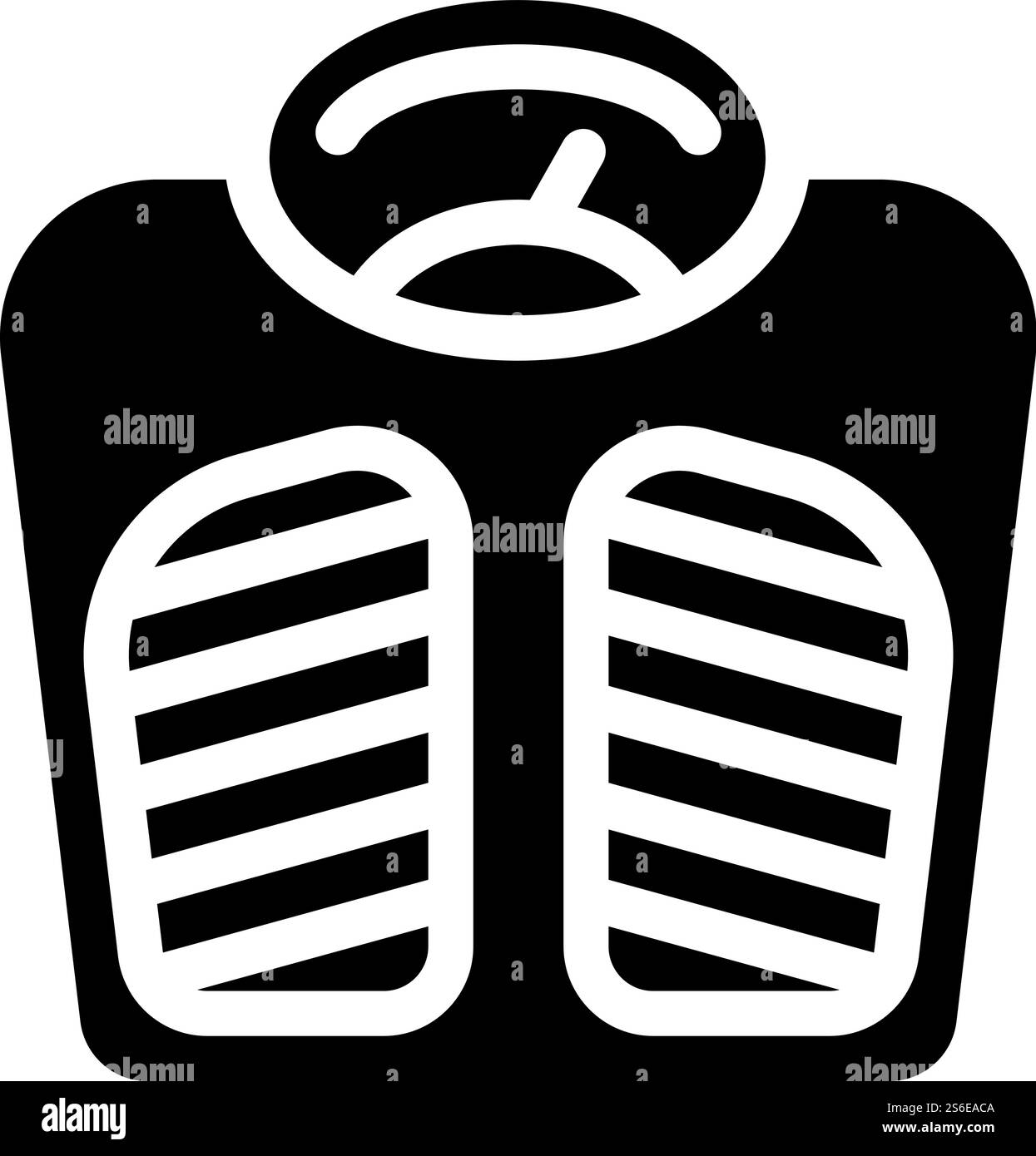 scales for measuring weight glyph icon vector. scales for measuring ...