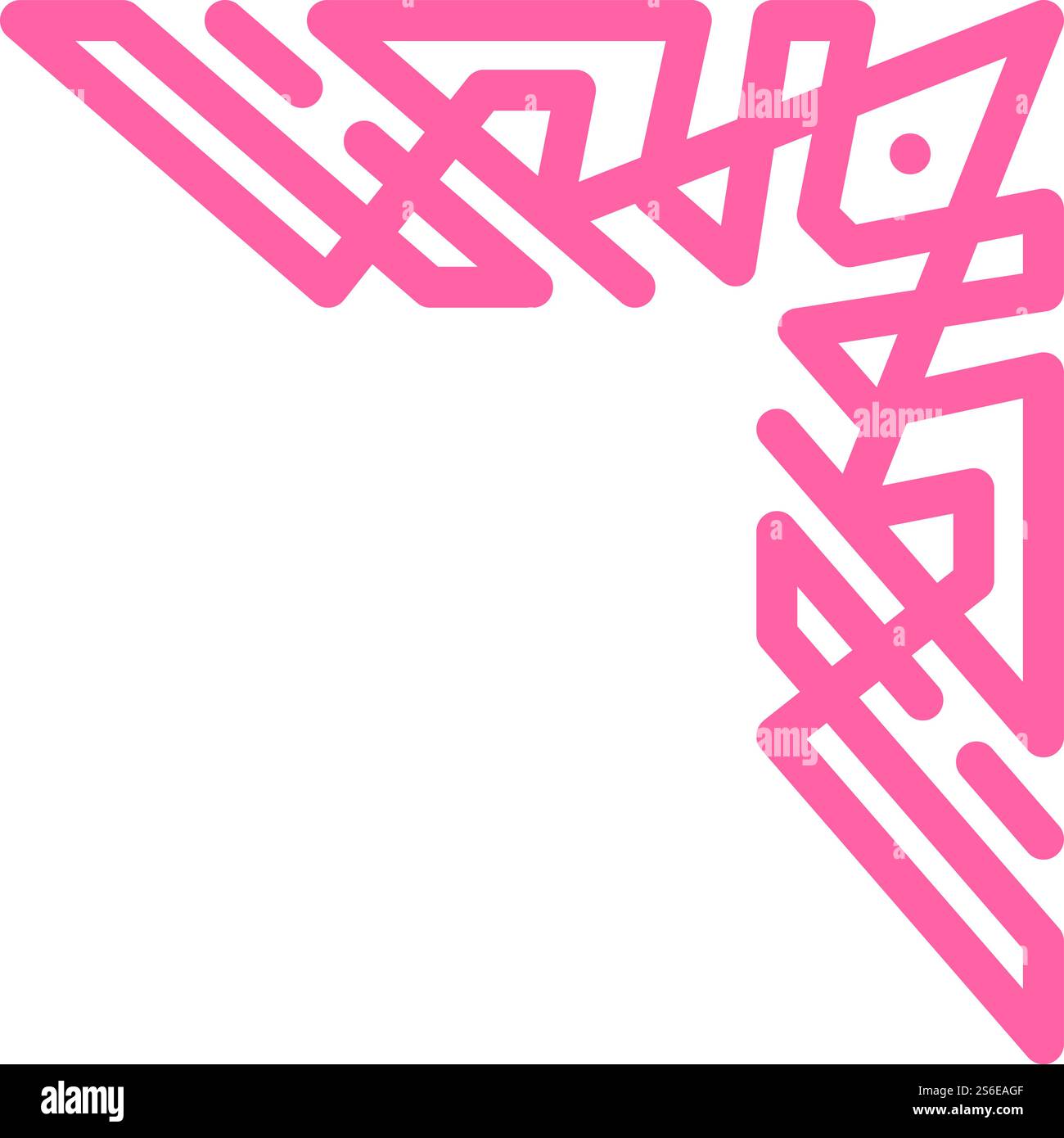 book page ornamental corner color icon vector. book page ornamental ...