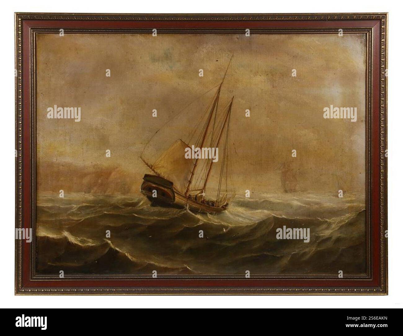 Historical sloop Cut Out Stock Images & Pictures - Alamy