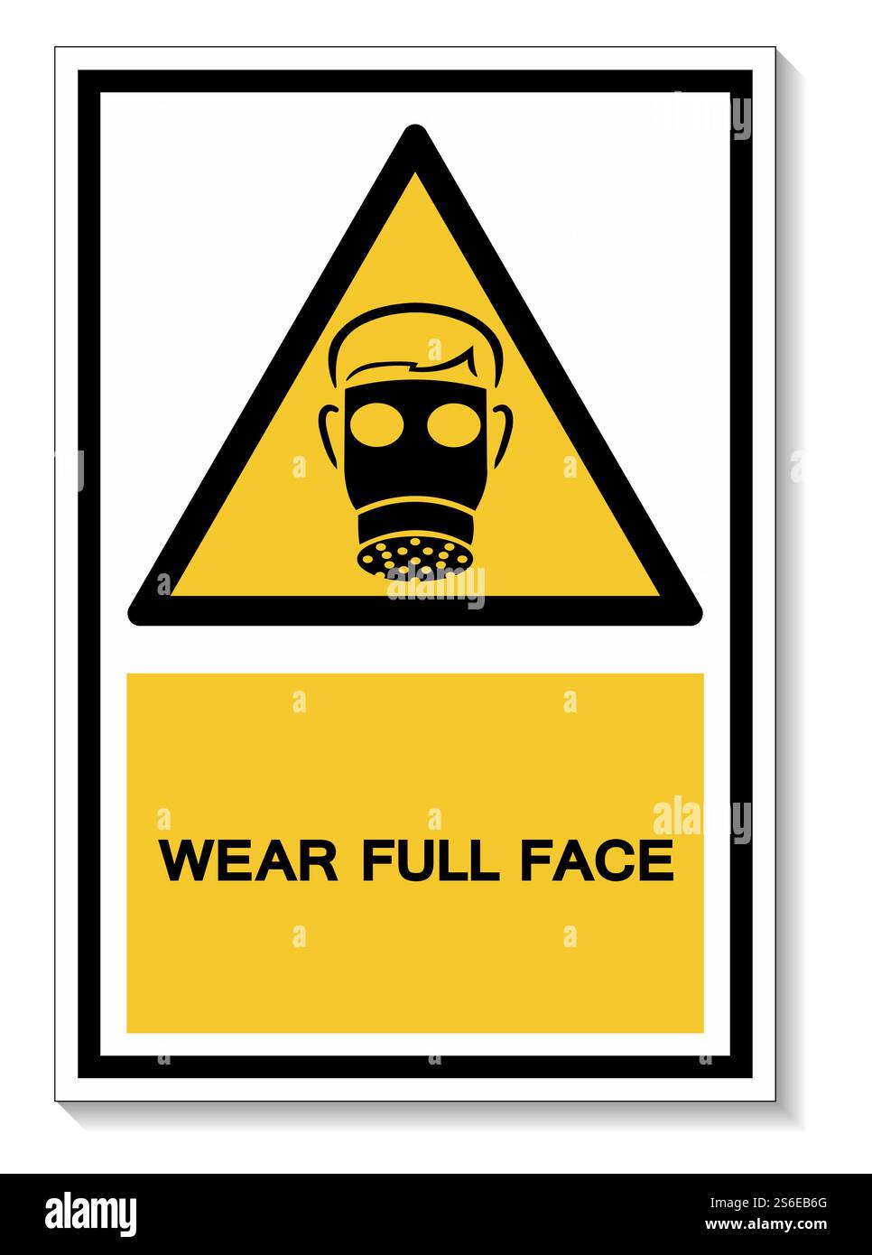 Symbol Wear Full Face Isolate On White Background,Vector Illustration ...