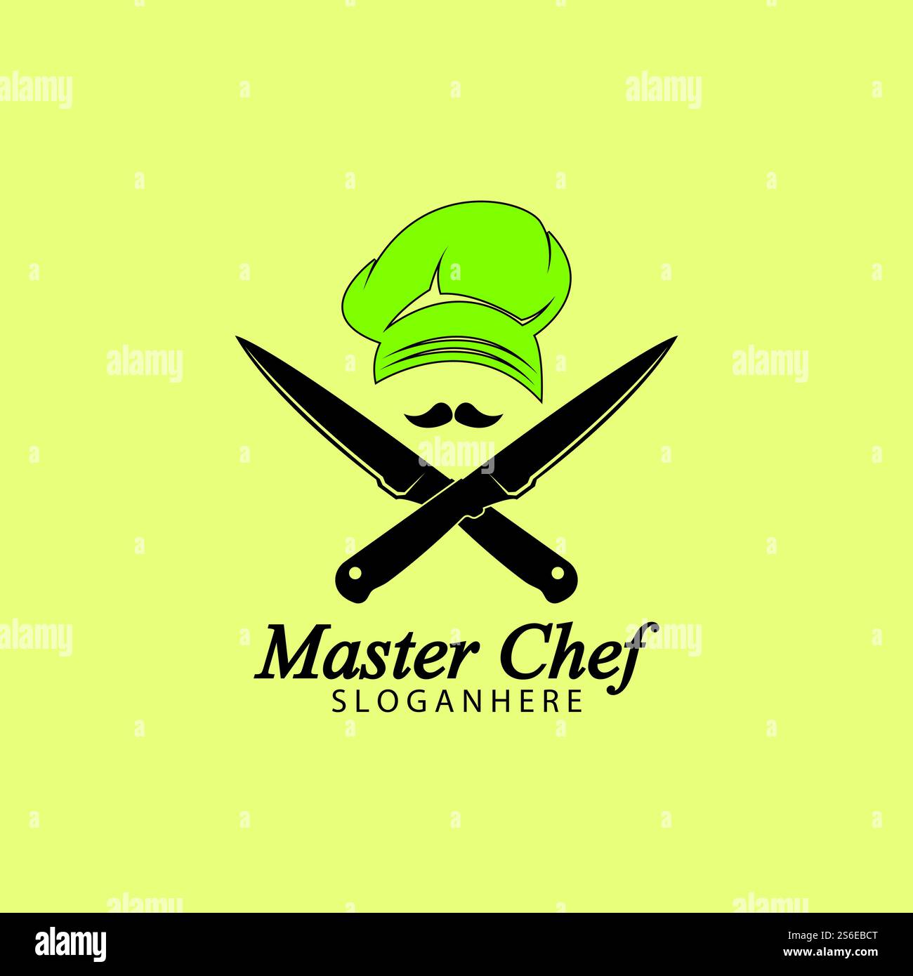 Master Chef Logo Design Vector Illustration Stock Vector Image & Art ...