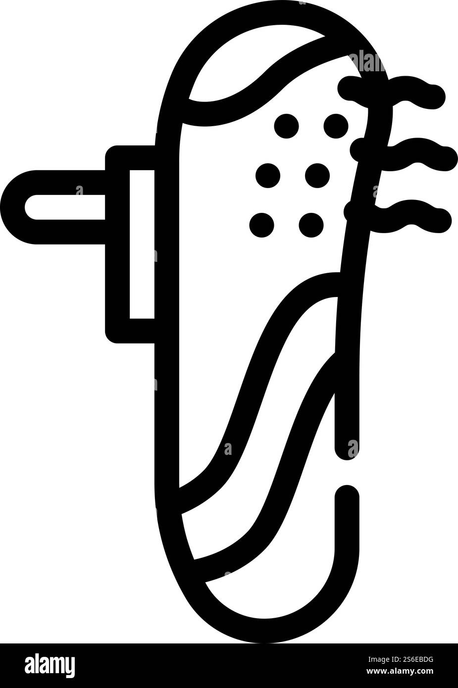 mini-cleaner air filter from socket line icon vector. mini-cleaner air ...