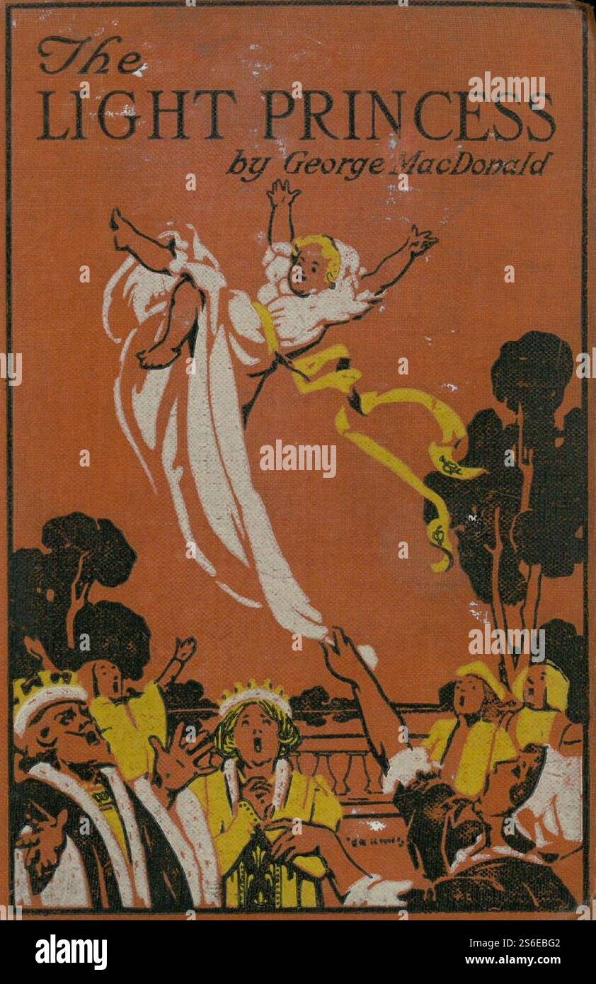 George MacDonald - The Light Princess - cover of the 1890 edition Stock ...