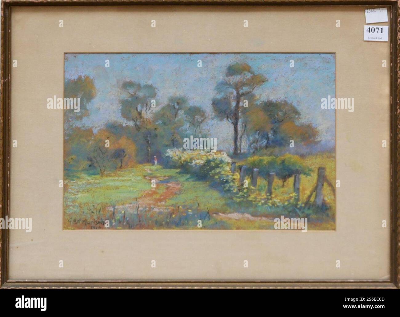 George Pitt Morison - 1914, PASTEL ON PAPER, SIGNED AND DATED LOWER ...