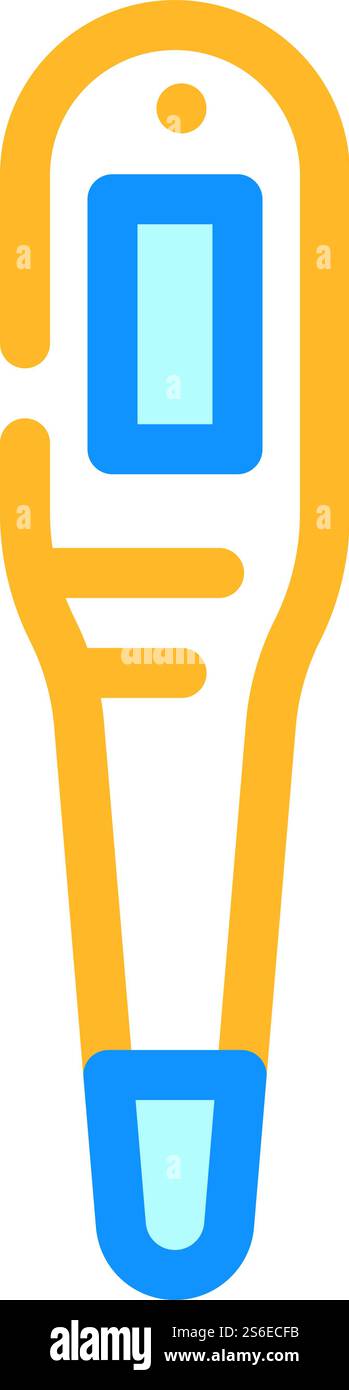 Electronic thermometer tablets Stock Vector Images - Alamy