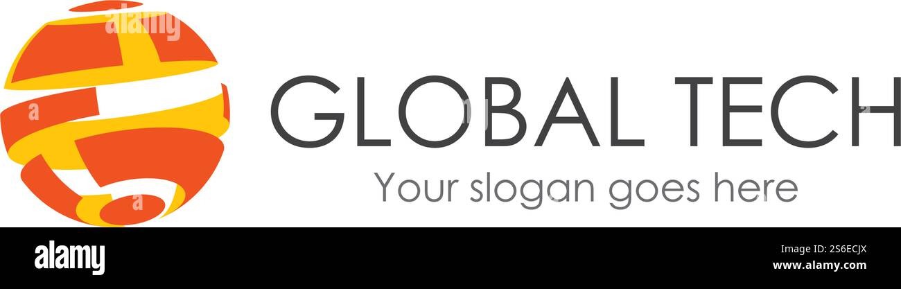 Global technology logo vector template Stock Vector Image & Art - Alamy