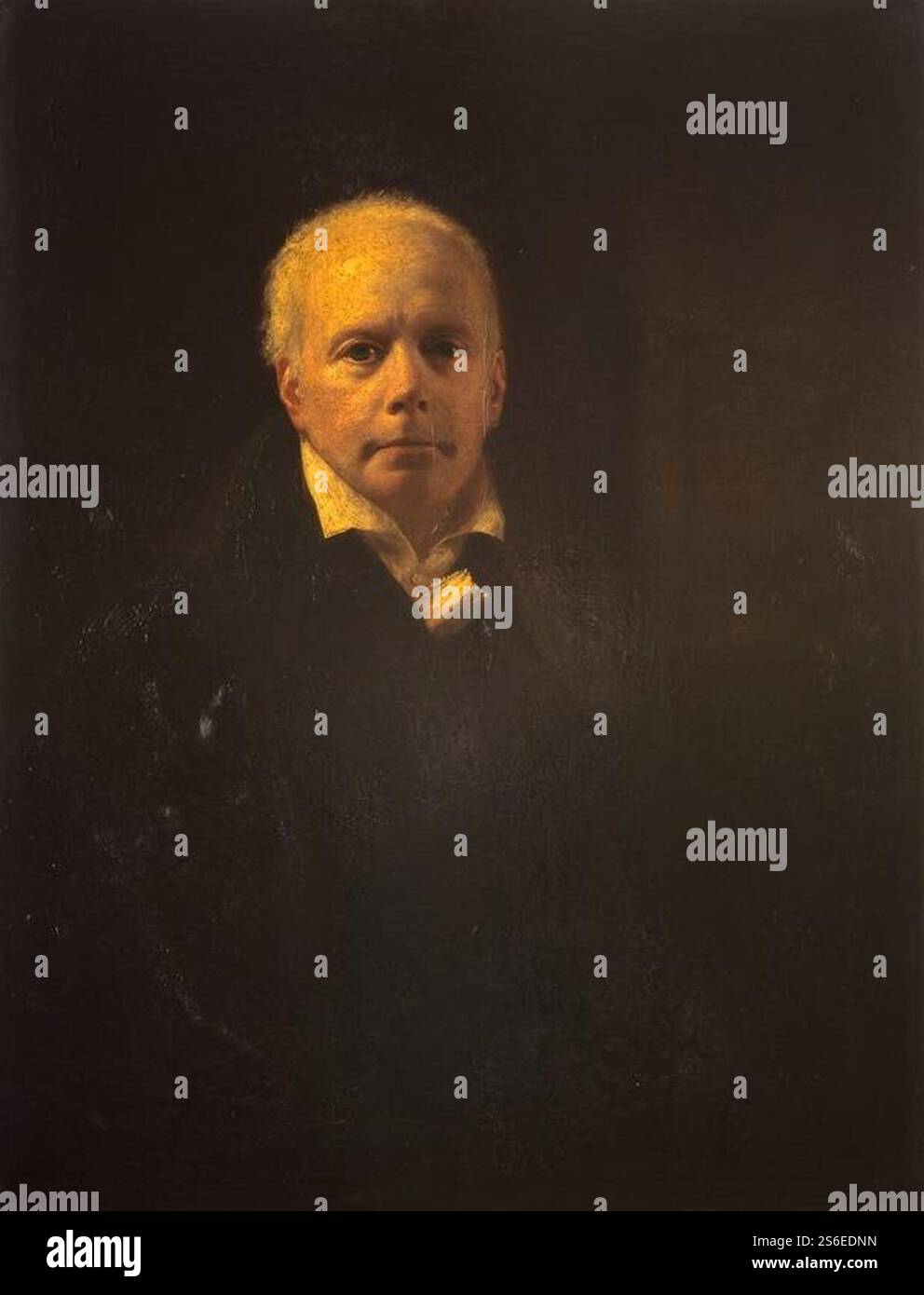 George Watson - Self-portrait Stock Photo - Alamy