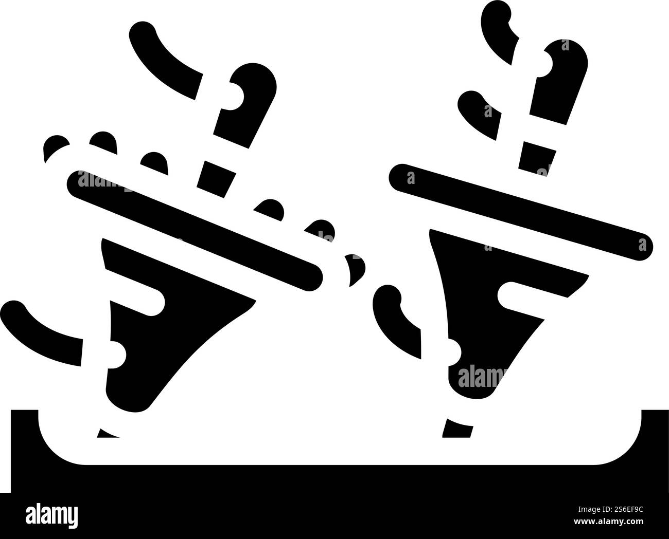 whirligigs battle toy, beyblade glyph icon vector. whirligigs battle ...