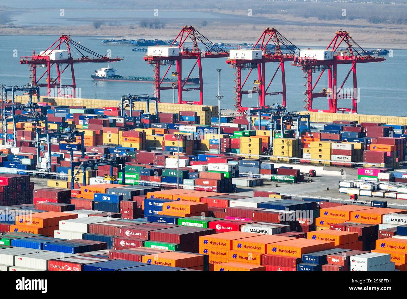 NANJING, CHINA - JANUARY 17, 2025 - Photo taken on Jan 17, 2025 shows ...