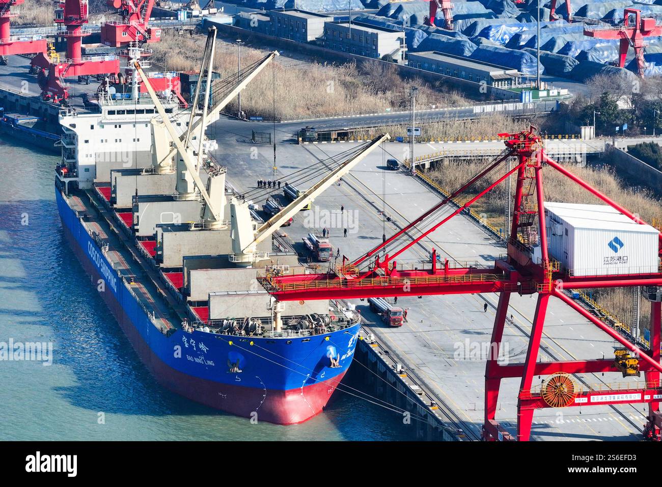 NANJING, CHINA - JANUARY 17, 2025 - Photo taken on Jan 17, 2025 shows ...