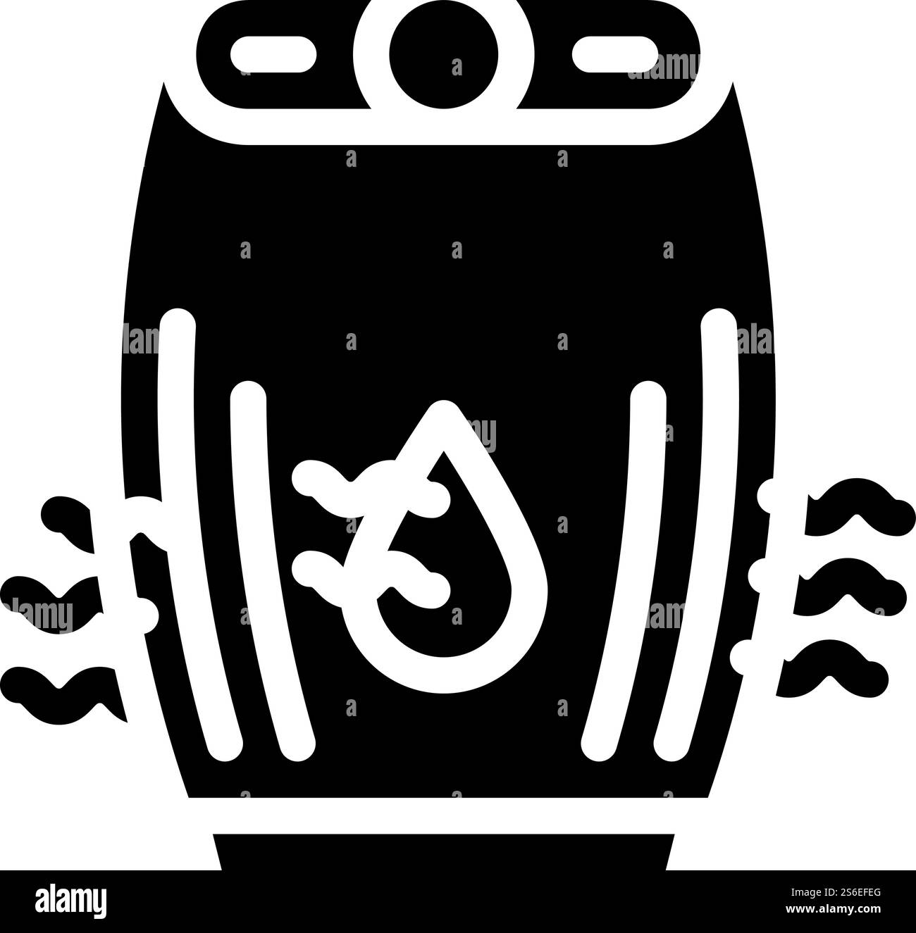 moisturizing air device glyph icon vector. moisturizing air device sign ...