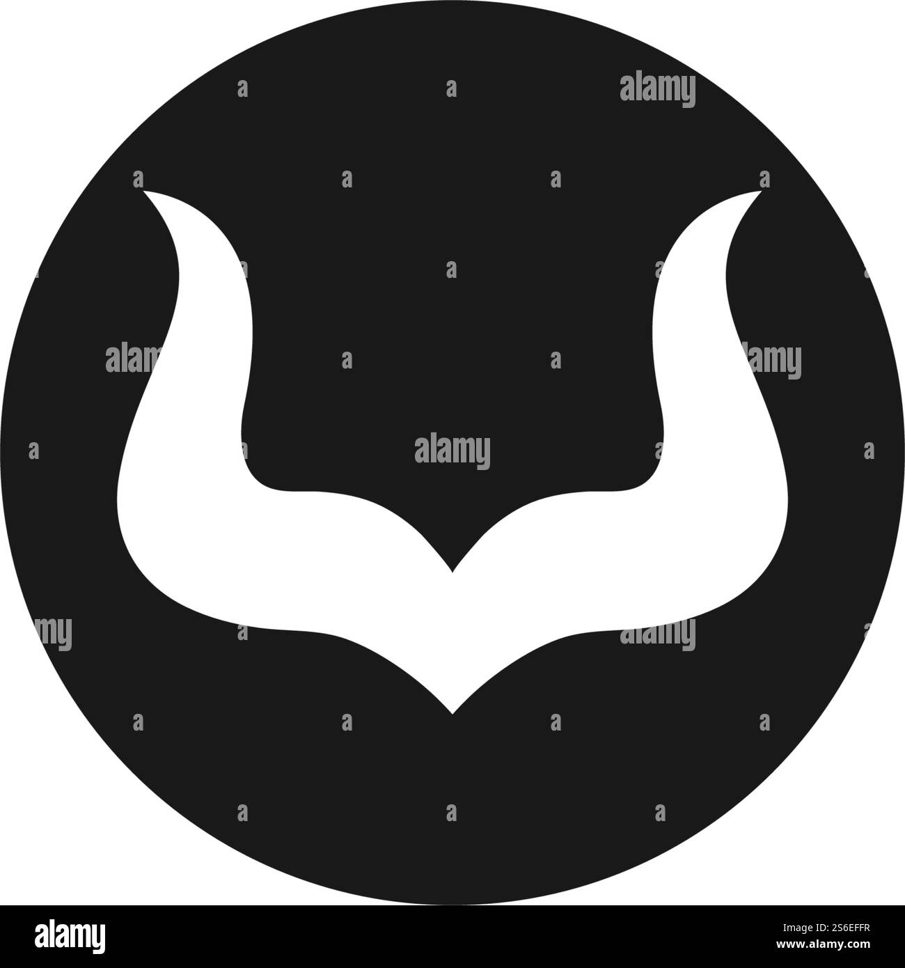 Horn logo vector flat design Stock Vector Image & Art - Alamy
