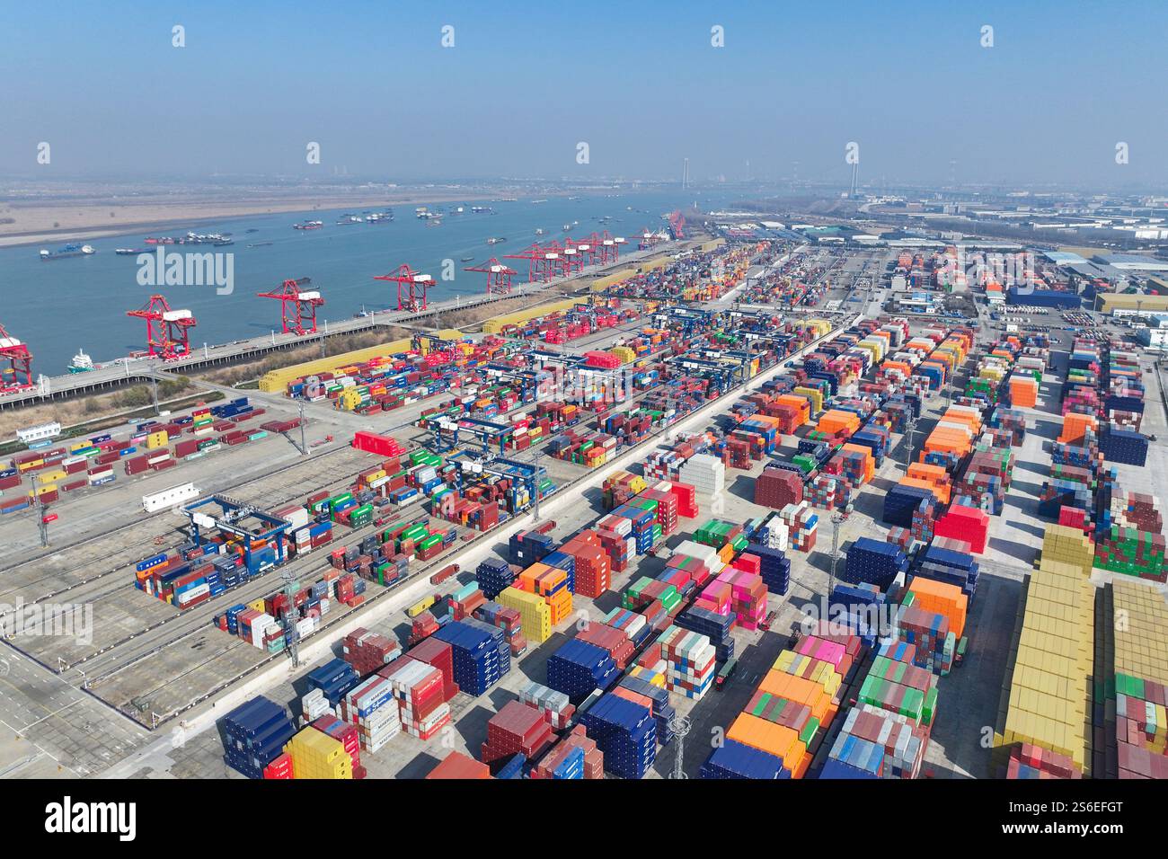 NANJING, CHINA - JANUARY 17, 2025 - Photo taken on Jan 17, 2025 shows ...