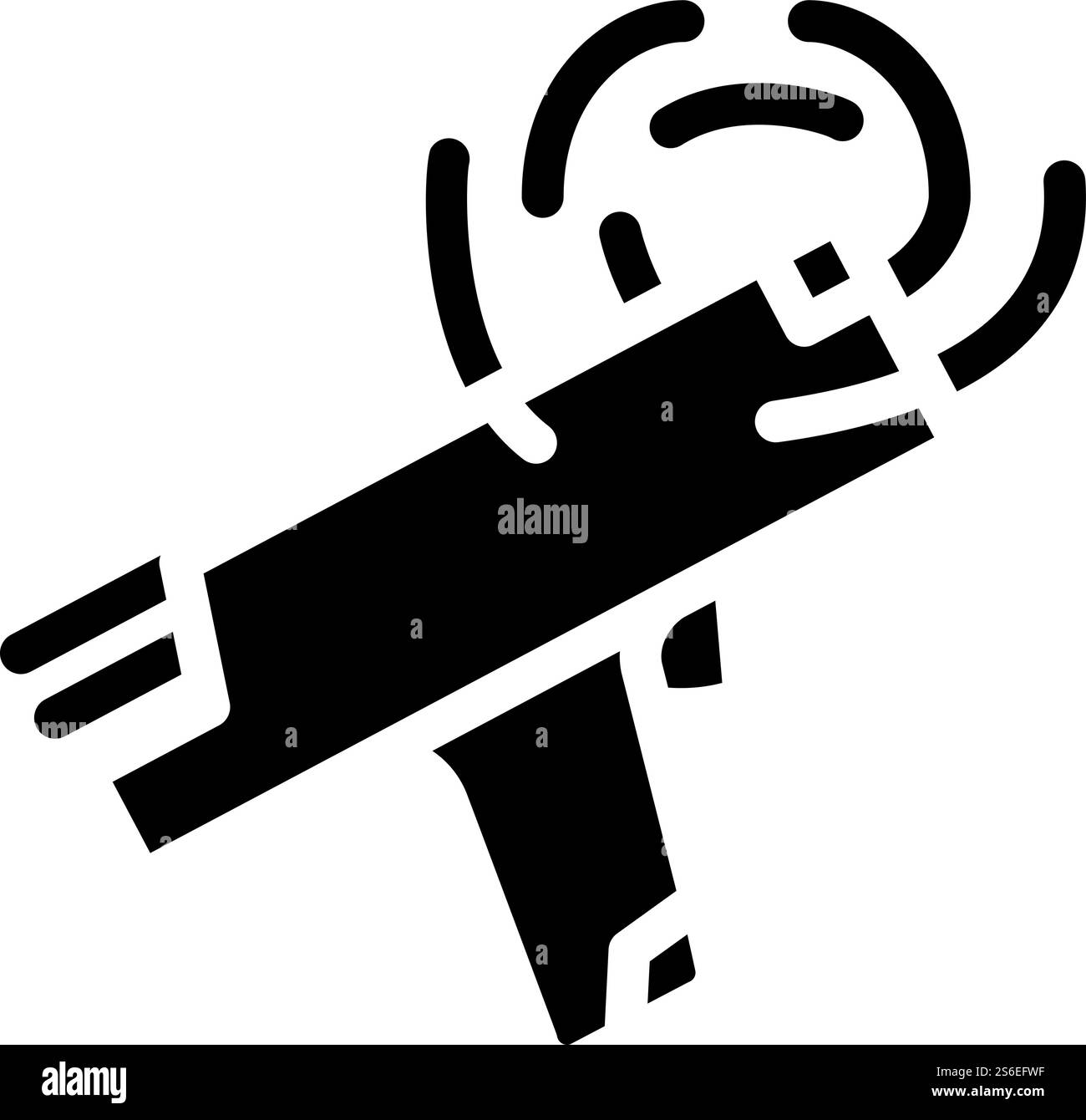 money gun machine glyph icon vector. money gun machine sign. isolated ...