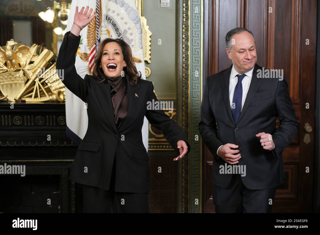 Washington DC. 16th Jan, 2025. United States Vice President Kamala ...