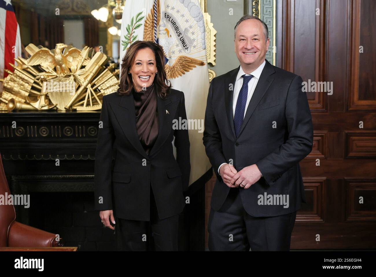 Washington DC. 16th Jan, 2025. United States Vice President Kamala ...