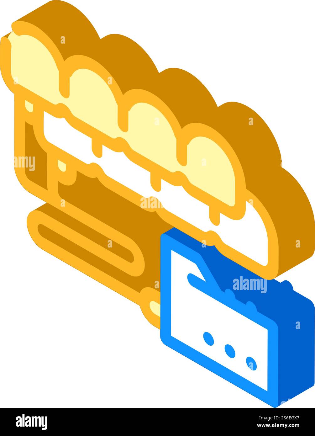 apparatus for pneumatic massage isometric icon vector. apparatus for ...