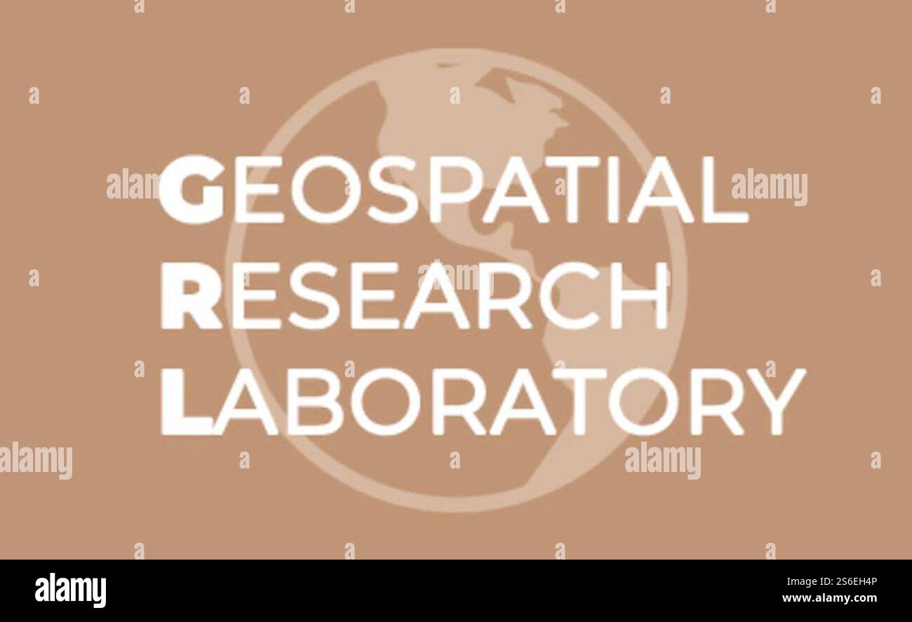 Geospatial Research Laboratory logo Stock Photo - Alamy