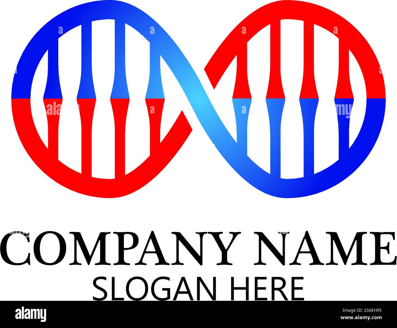 Infinity DNA Logo Icon Vector Stock Vector Image & Art - Alamy