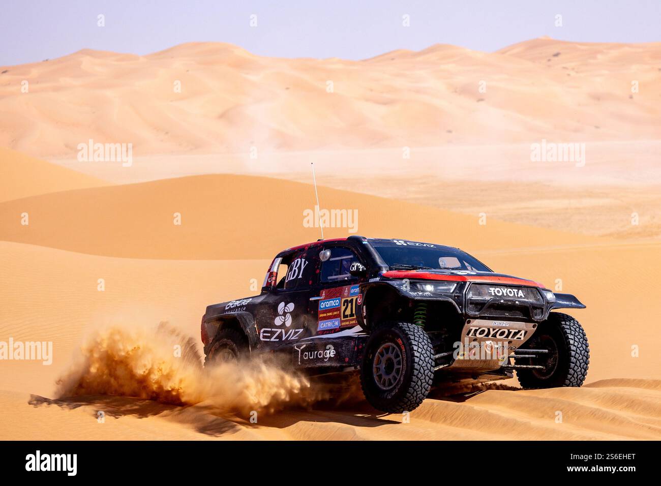 Saudi Arabia. 16th Jan, 2025. Rokas Baciuska and Oril Mena of the ...